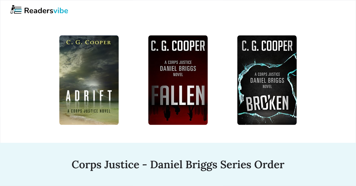 Corps Justice - Daniel Briggs Book Series In Order (4 Books)