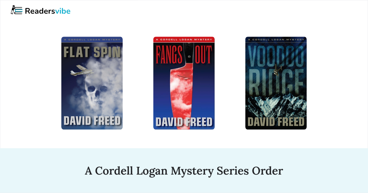 A Cordell Logan Mystery Book Series In Order (6 Books)