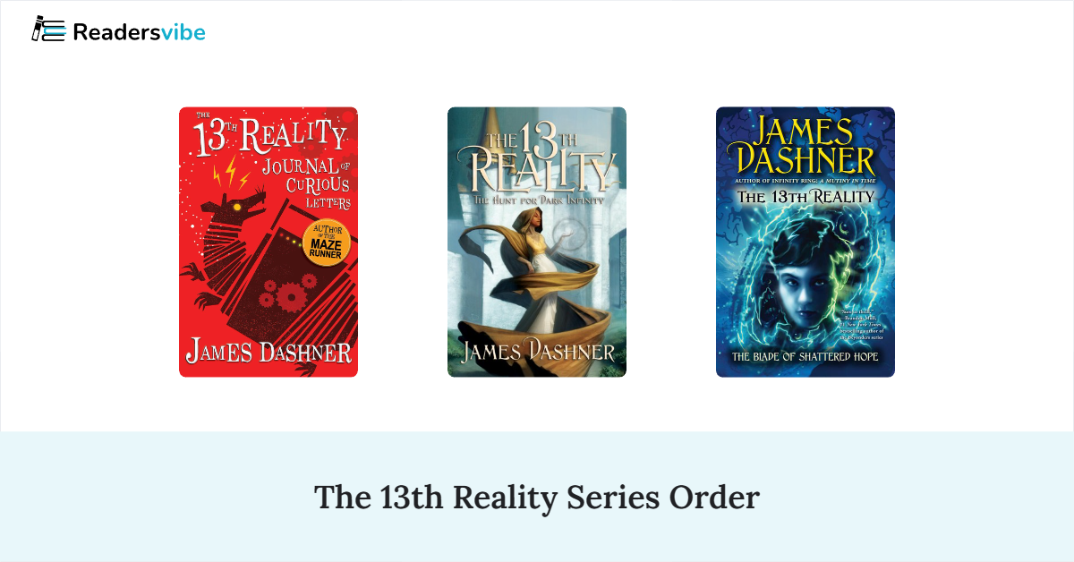 The 13th Reality Book Series In Order (5 Books)