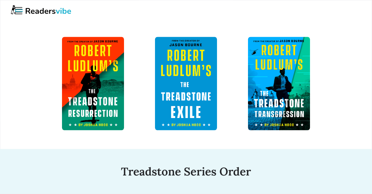 Treadstone Book Series In Order (4 Books)