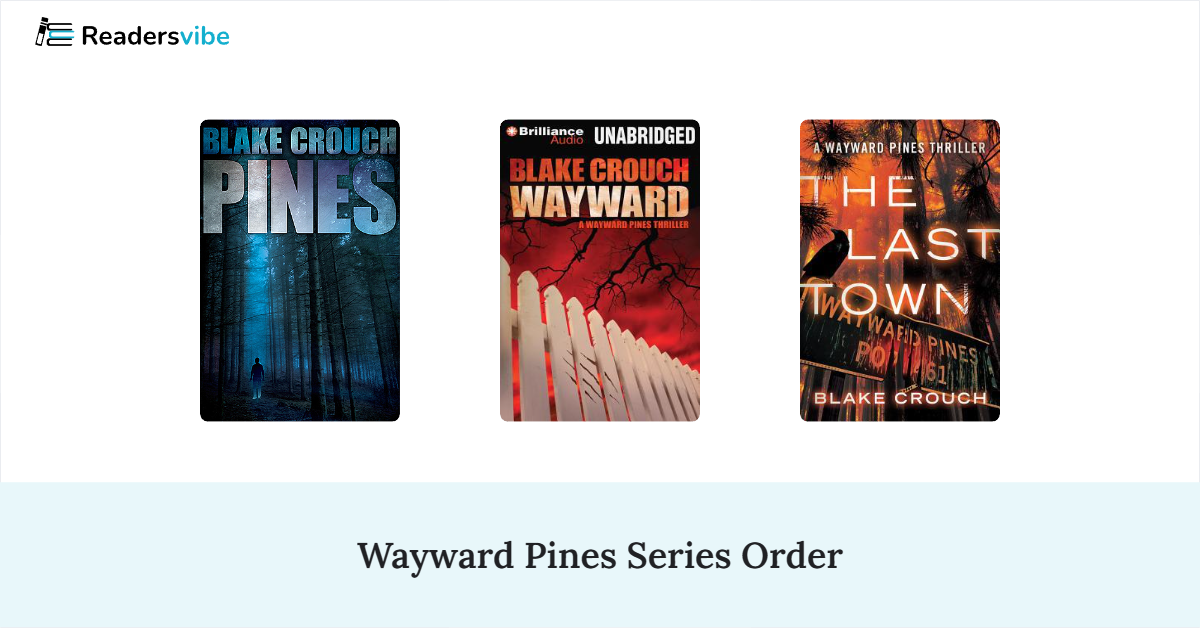 Wayward Pines Book Series In Order (3 Books)