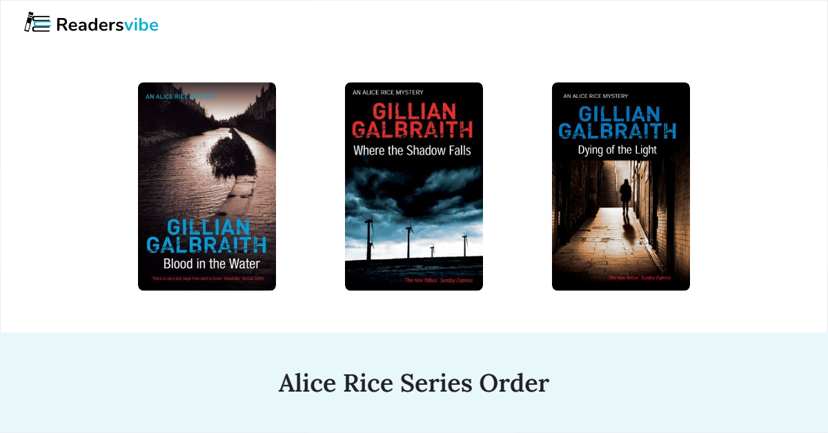 Alice Rice Book Series In Order (6 Books)