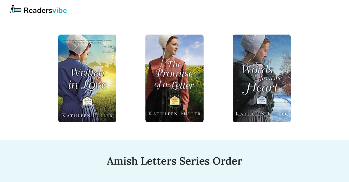 Amish Letters Book Series In Order (3 Books)
