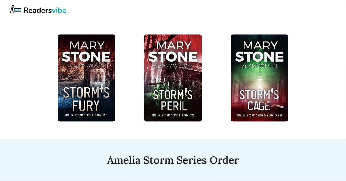 Amelia Storm Book Series In Order (12 Books)