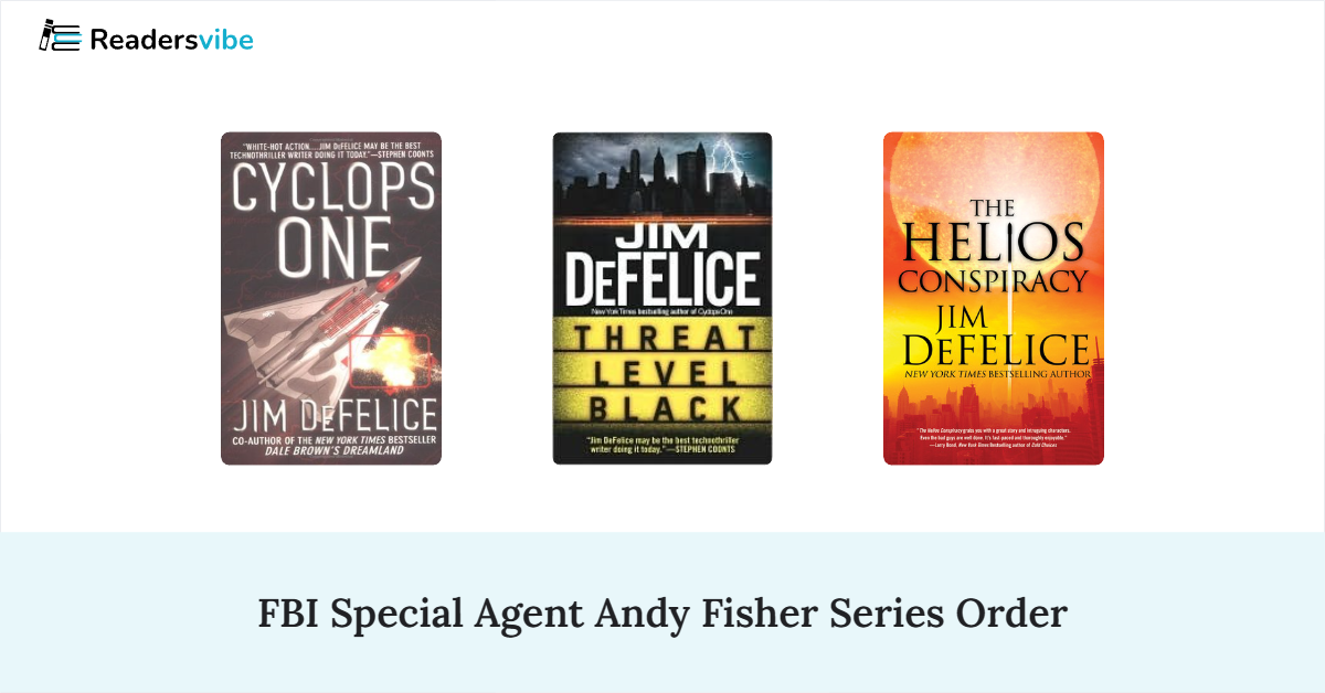 FBI Special Agent Andy Fisher Book Series In Order (3 Books)