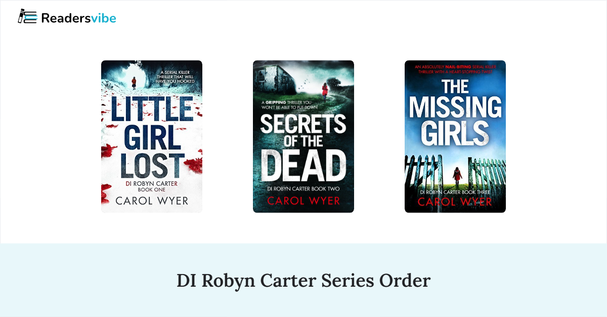 DI Robyn Carter Book Series In Order (5 Books)