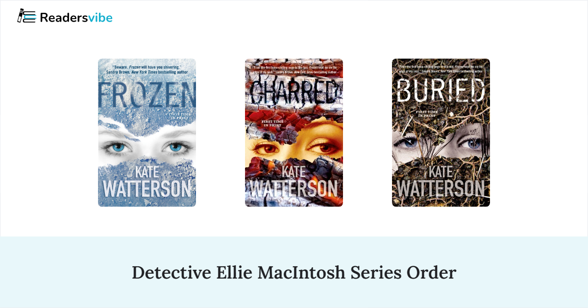 Detective Ellie MacIntosh Book Series In Order (6 Books)