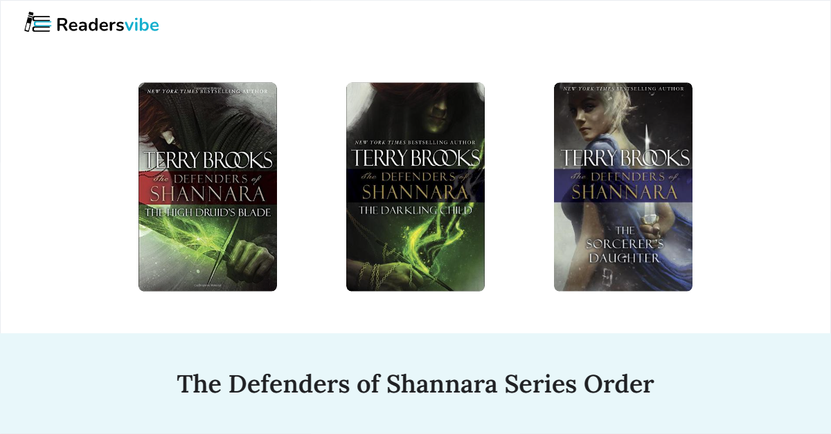The Defenders of Shannara Book Series In Order (3 Books)