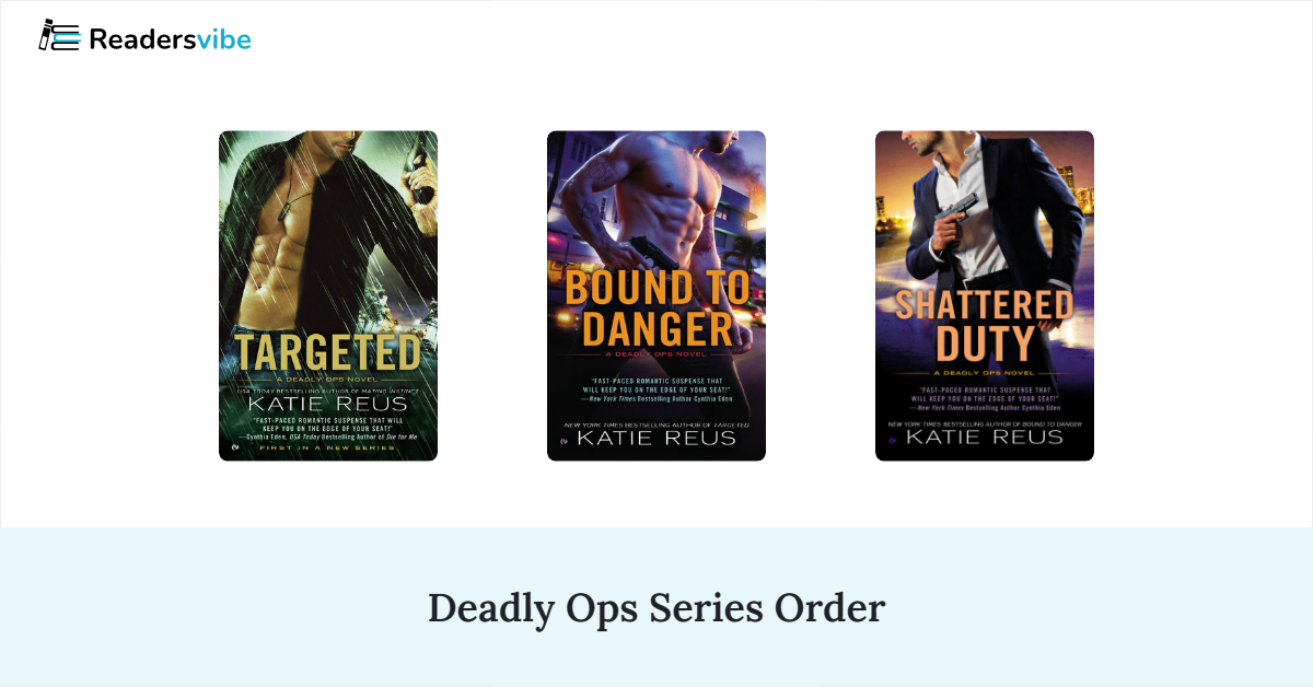 Deadly Ops Book Series In Order (5 Books)