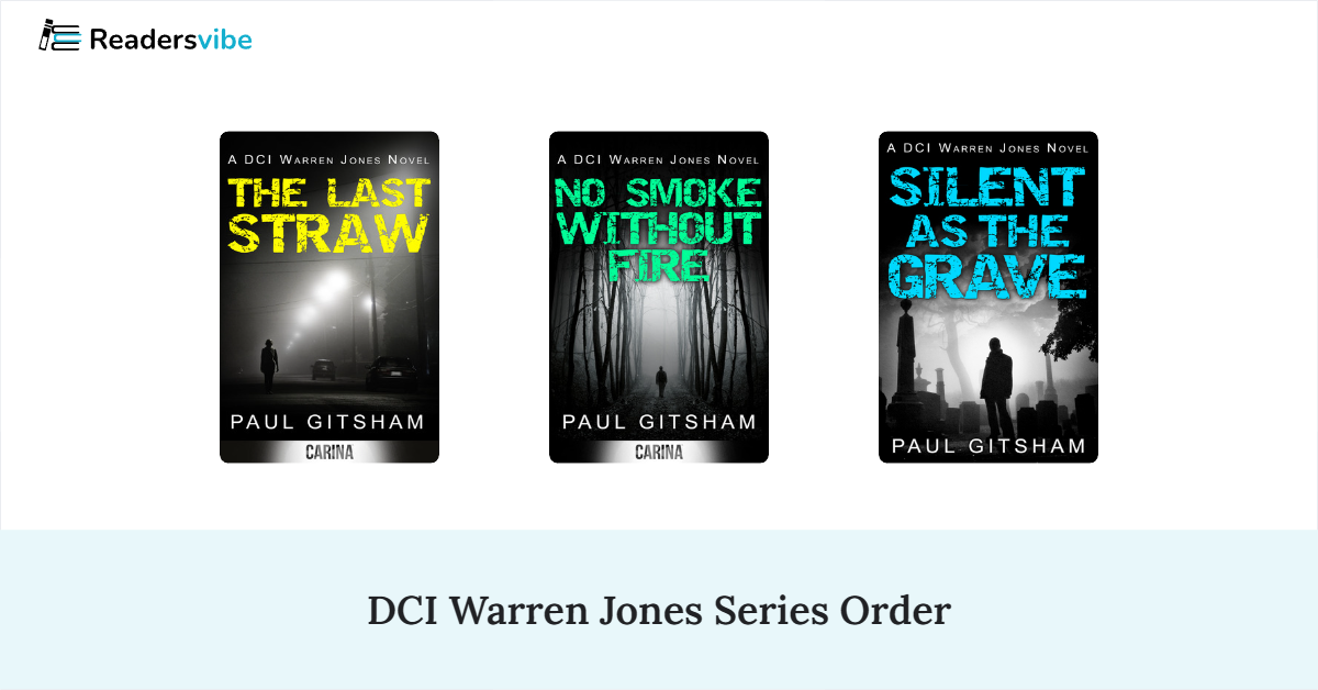 DCI Warren Jones Book Series In Order (9 Books)