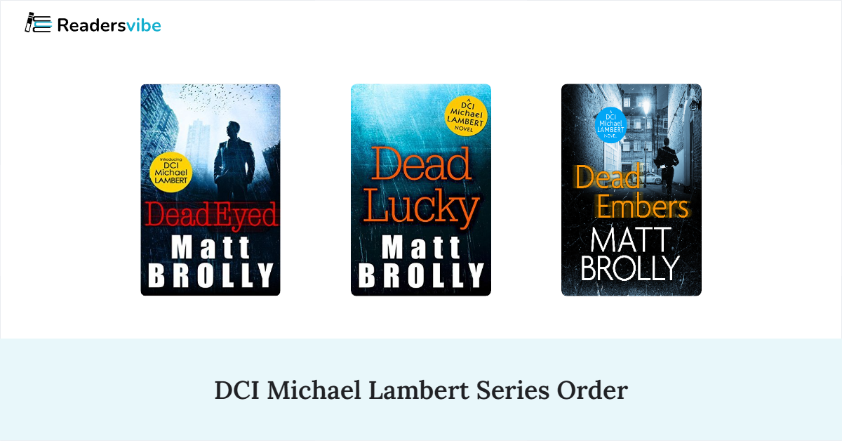 DCI Michael Lambert Book Series In Order (4 Books)