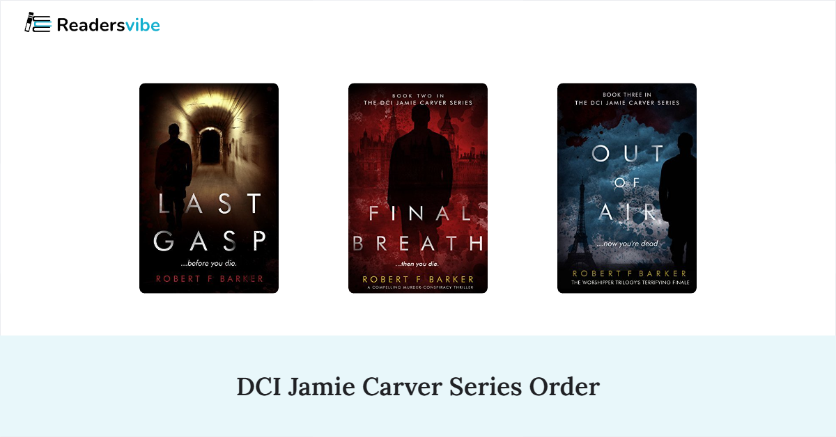 DCI Jamie Carver Book Series In Order (6 Books)