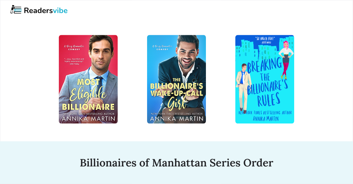 Billionaires of Manhattan Book Series In Order (8 Books)