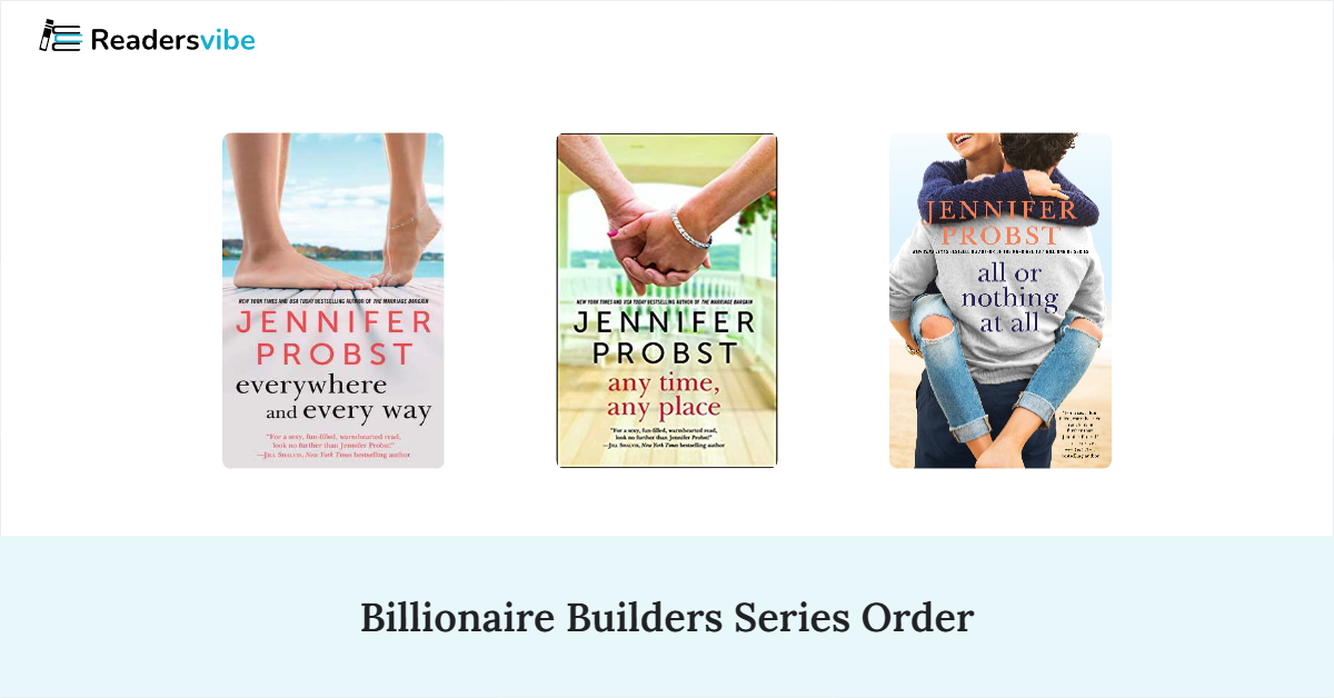 Billionaire Builders Book Series In Order (3 Books)