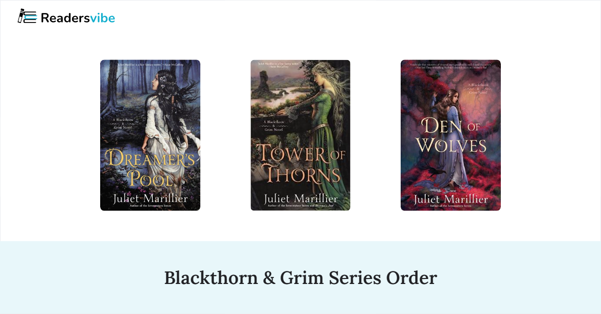 Blackthorn & Grim Book Series In Order (3 Books)