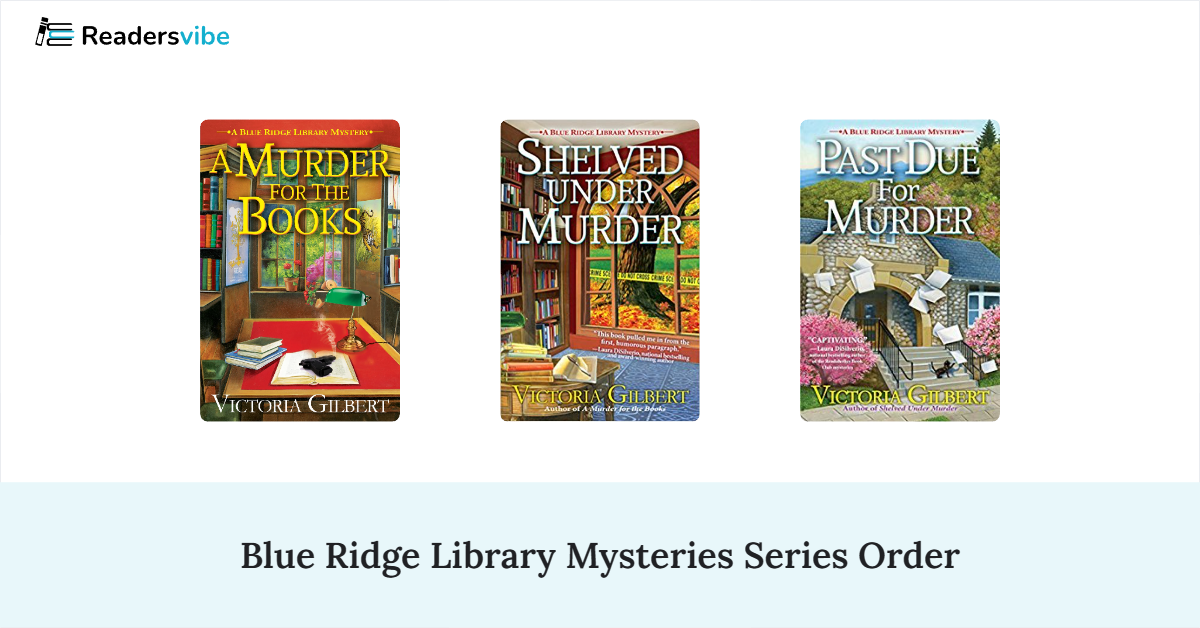 Blue Ridge Library Mysteries Book Series In Order (8 Books)