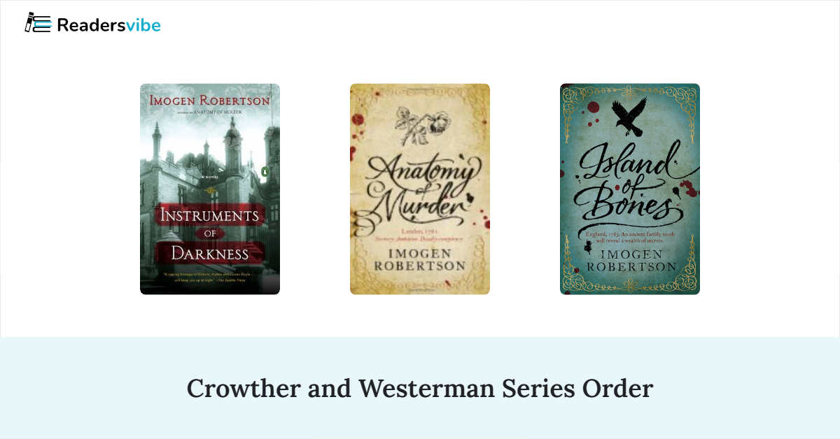 Crowther and Westerman Book Series In Order (5 Books)