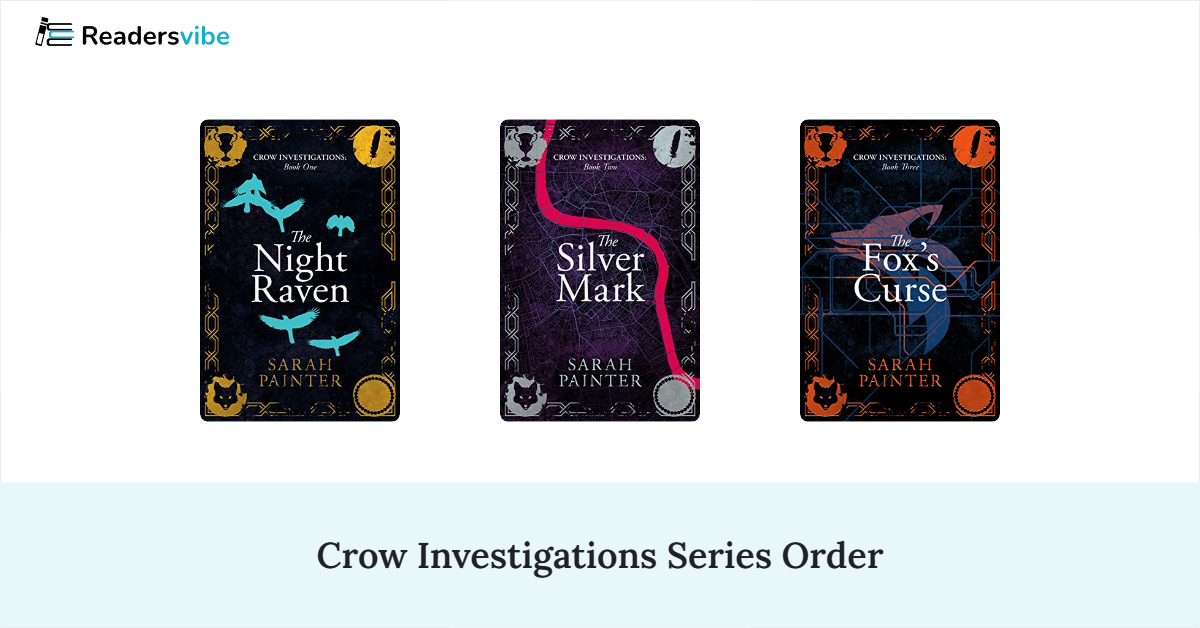 Crow Investigations Book Series In Order (8 Books)