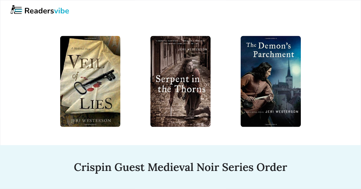Crispin Guest Medieval Noir Book Series In Order (15 Books)