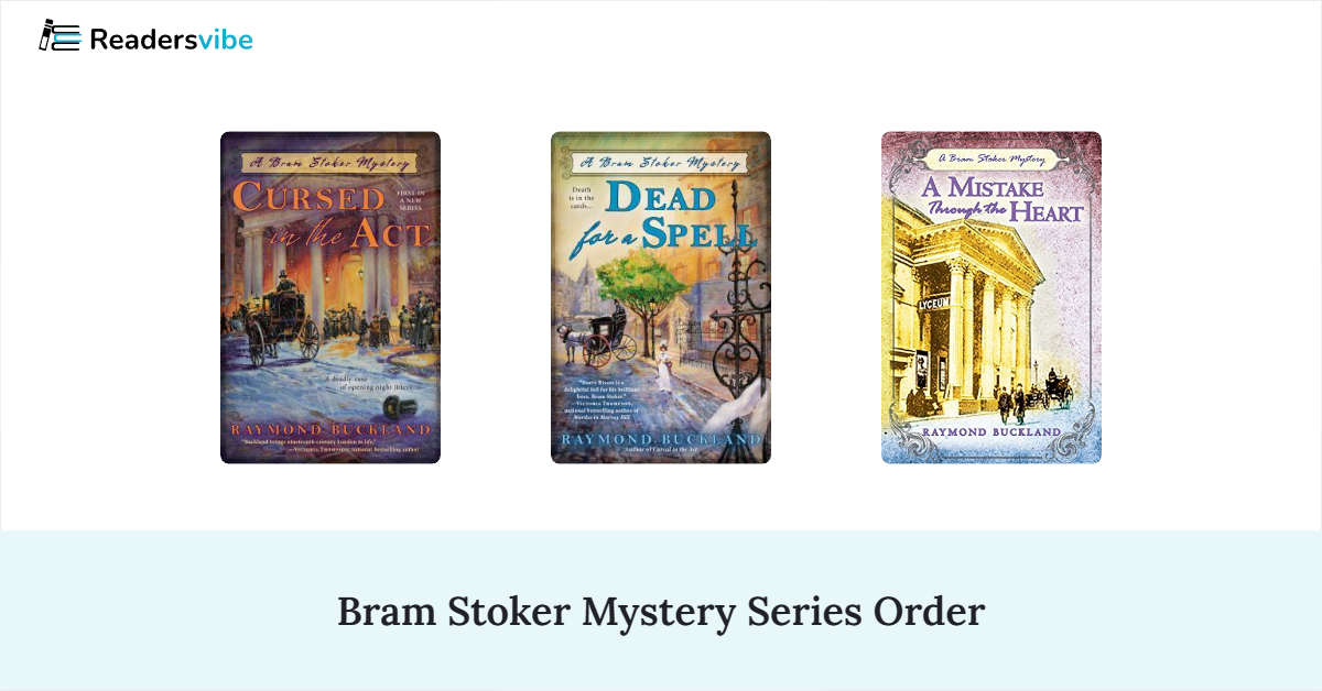 Bram Stoker Mystery Book Series In Order (3 Books)
