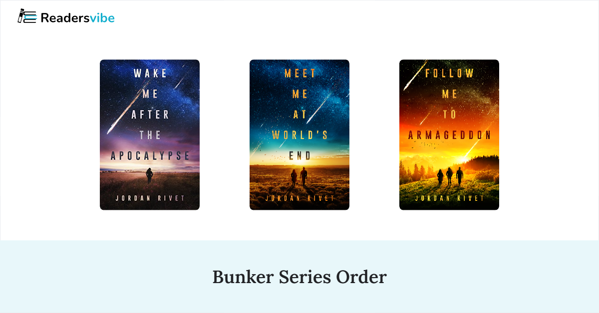 Bunker Book Series In Order (3 Books)