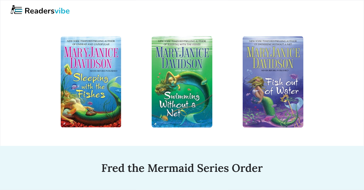 Fred the Mermaid Book Series In Order (3 Books)