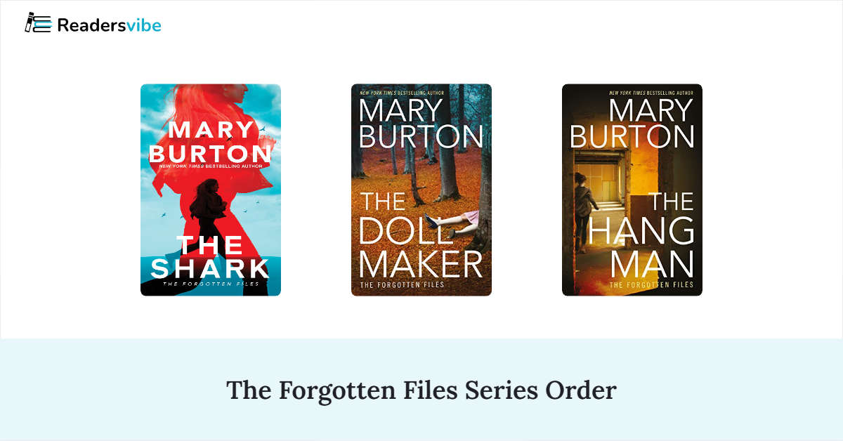 The Forgotten Files Book Series In Order (3 Books)