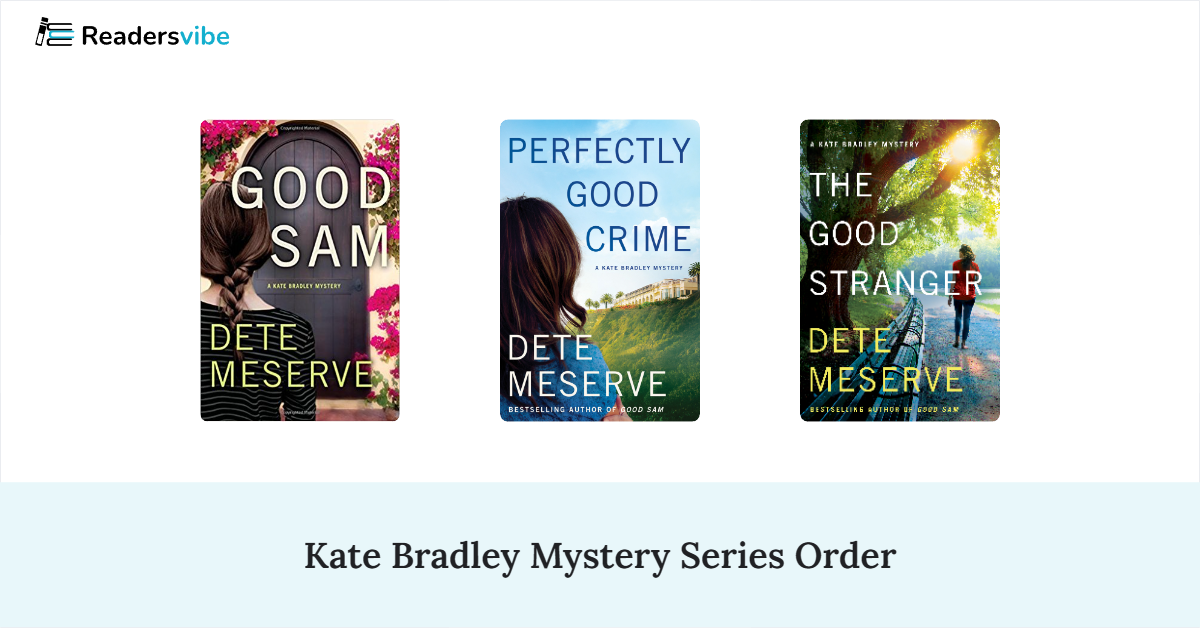 Kate Bradley Mystery Book Series In Order (3 Books)