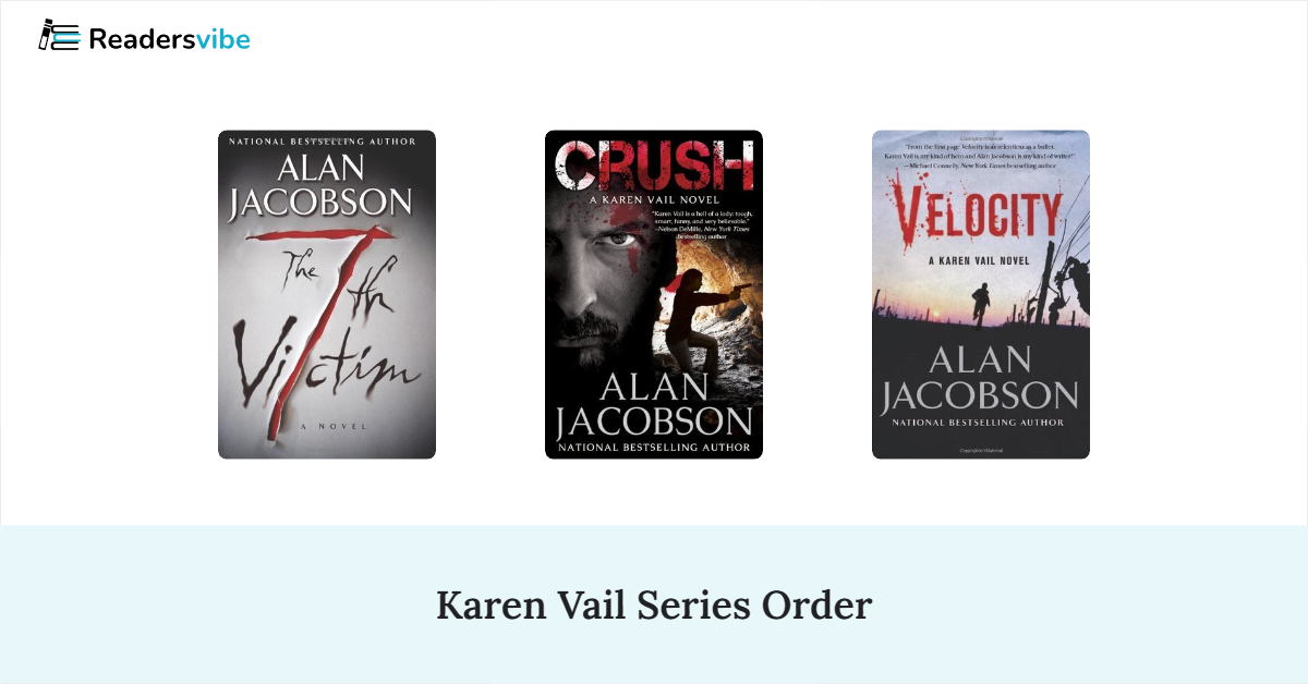 Karen Vail Book Series In Order (8 Books)