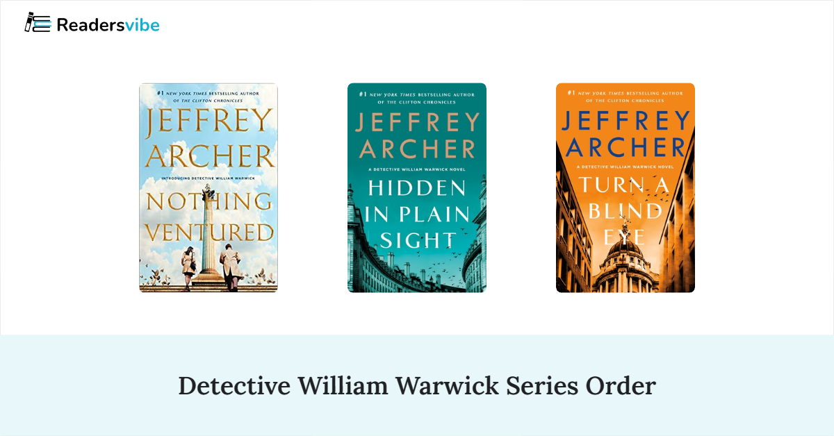 Detective William Warwick Book Series In Order (6 Books)