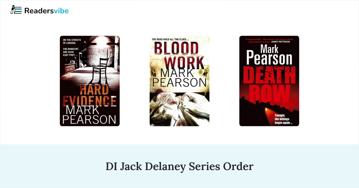 DI Jack Delaney Book Series In Order (5 Books)