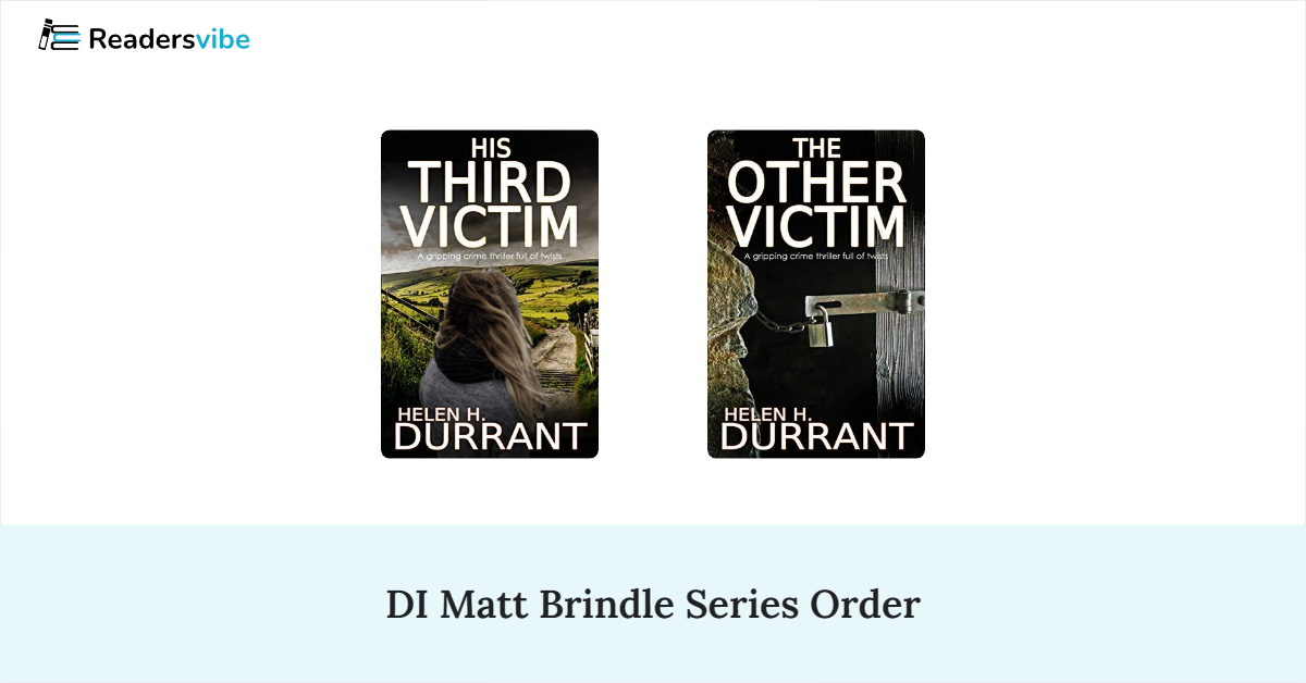 DI Matt Brindle Book Series In Order (2 Books)