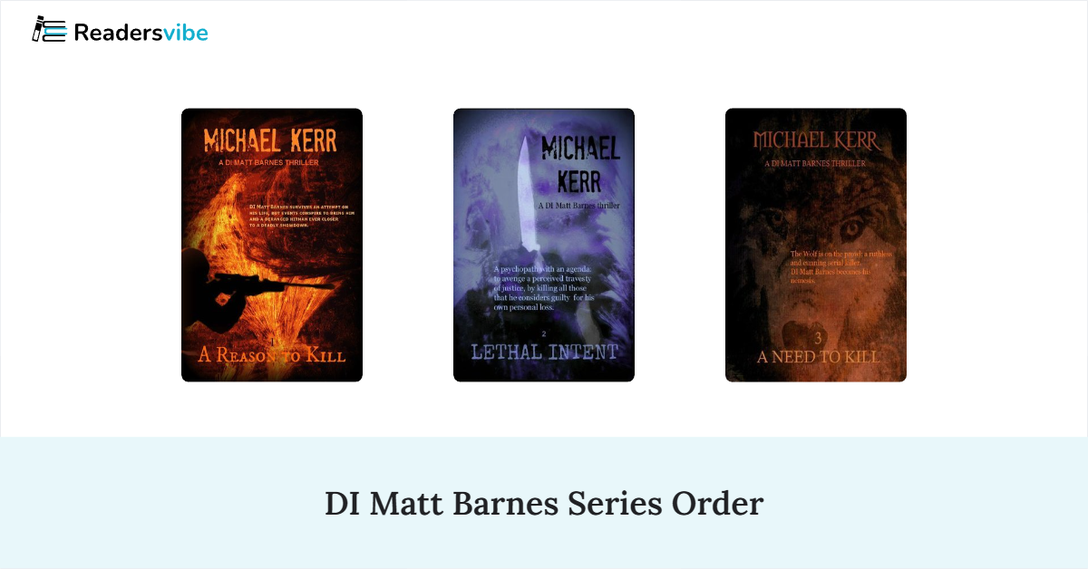 DI Matt Barnes Book Series In Order (6 Books)