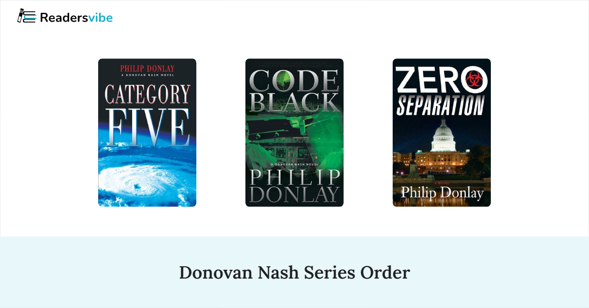 Donovan Nash Book Series In Order (8 Books)