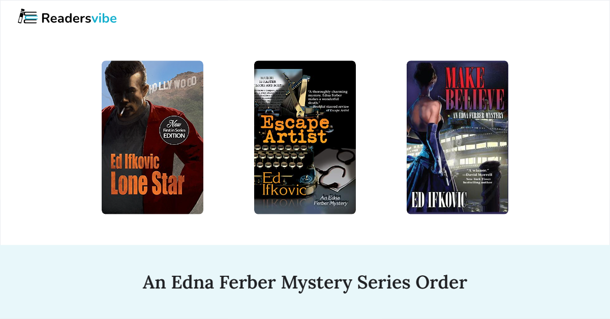 An Edna Ferber Mystery Book Series In Order (10 Books)