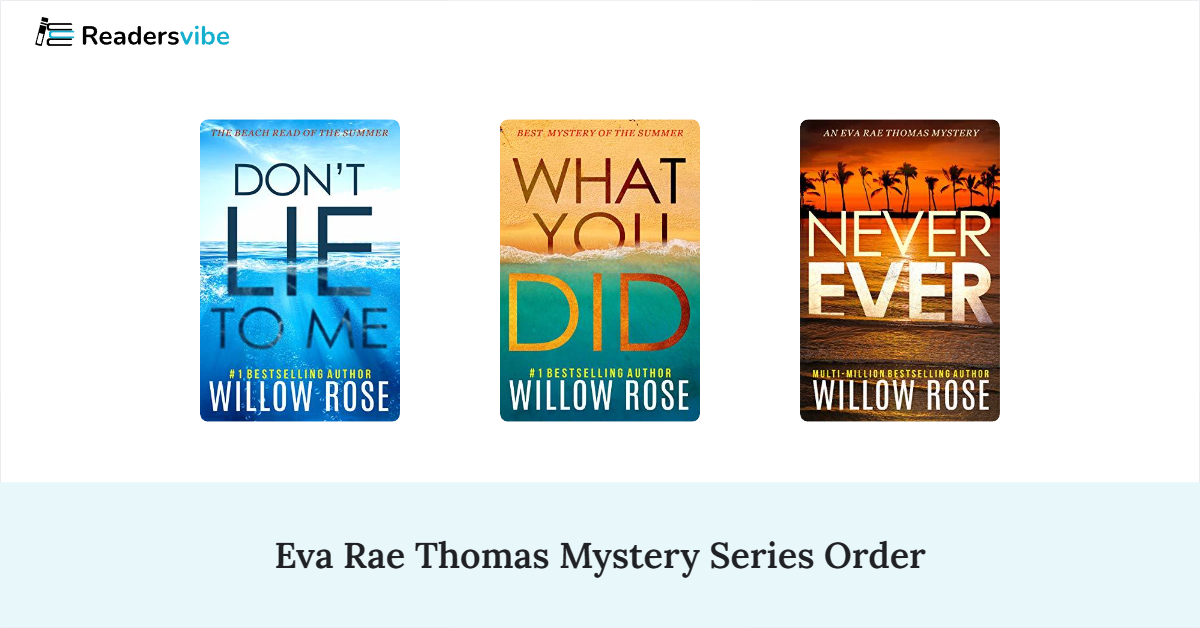 Eva Rae Thomas Mystery Book Series In Order (14 Books)