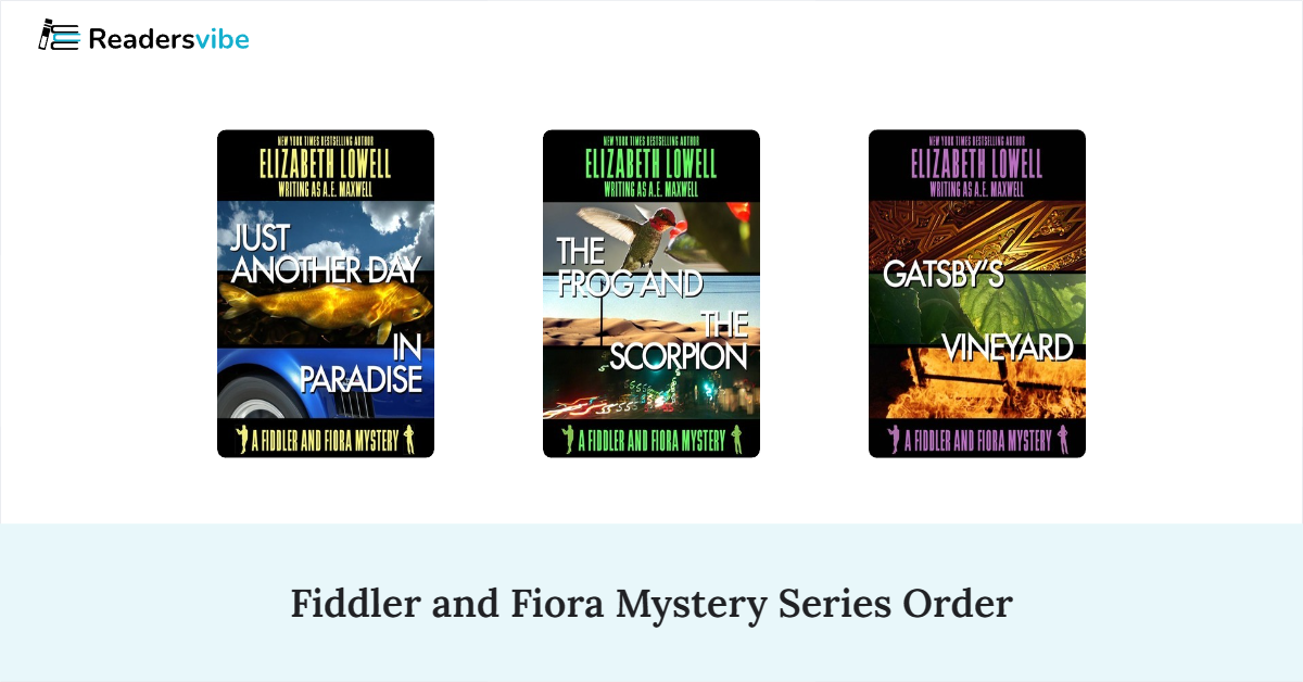 Fiddler and Fiora Mystery Book Series In Order (8 Books)