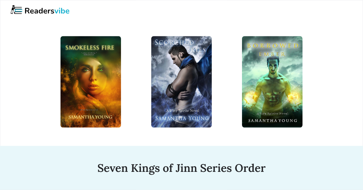 Seven Kings of Jinn Book Series In Order (4 Books)