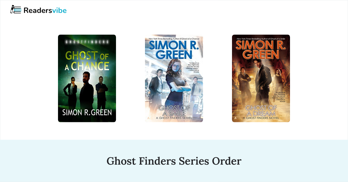 Ghost Finders Book Series In Order (6 Books)