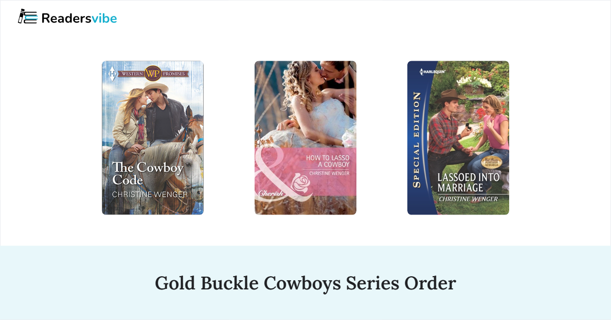Gold Buckle Cowboys Book Series In Order (6 Books)