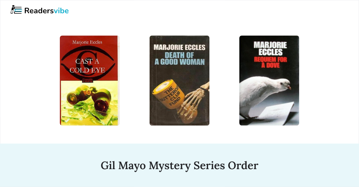 Gil Mayo Mystery Book Series In Order (13 Books)