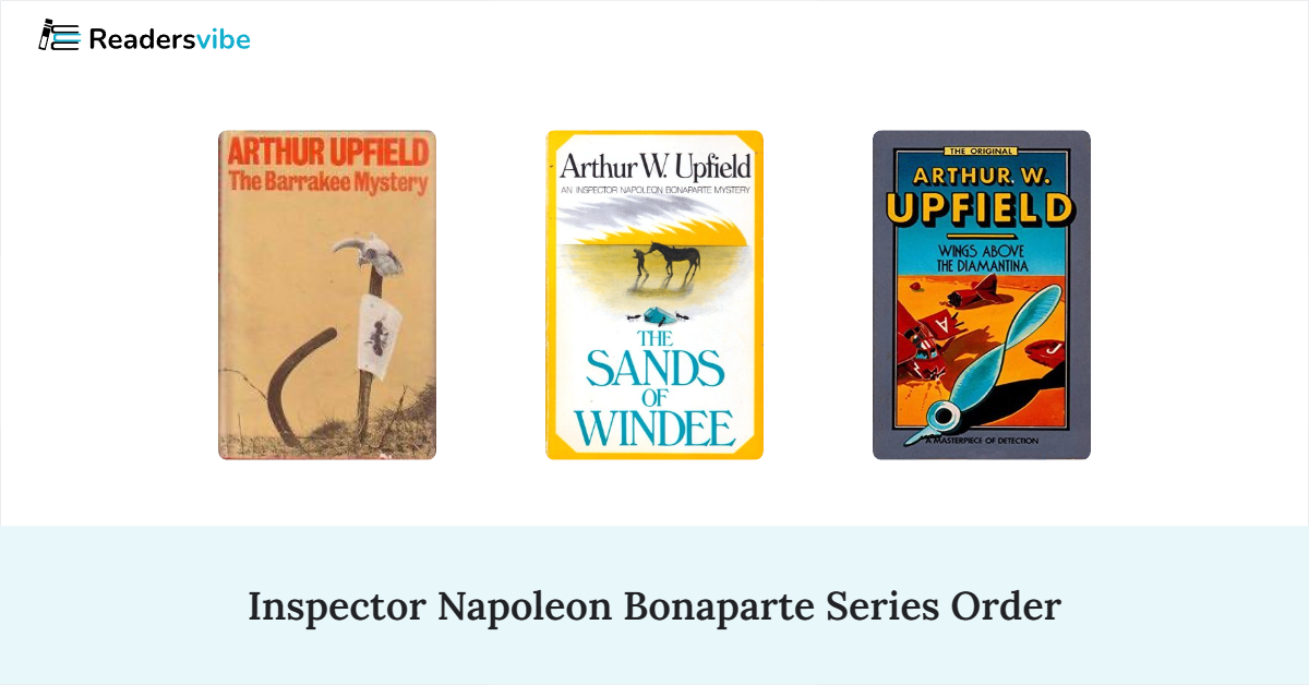 Inspector Napoleon Bonaparte Book Series In Order (29 Books)
