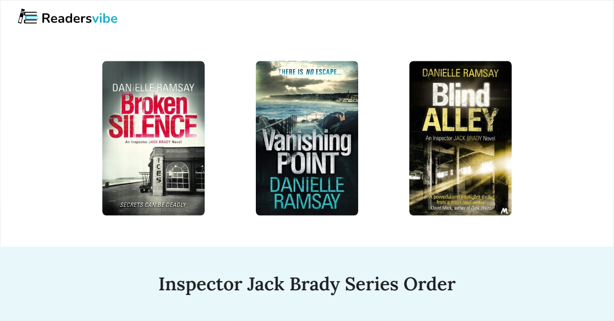 Inspector Jack Brady Book Series In Order (5 Books)