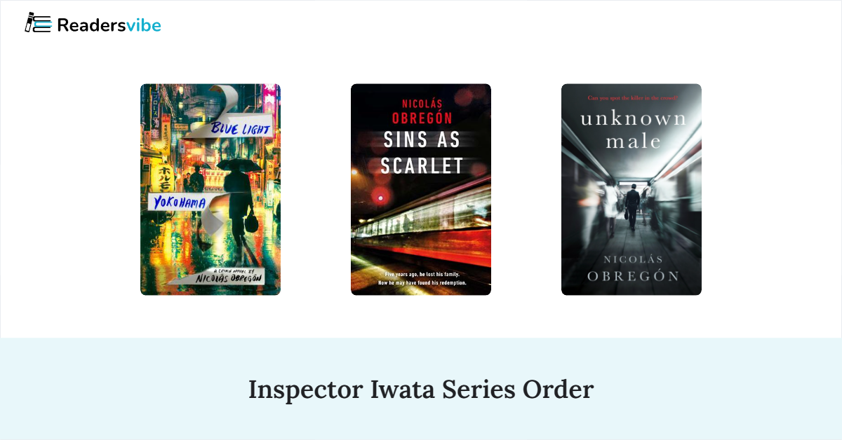 Inspector Iwata Book Series In Order (3 Books)