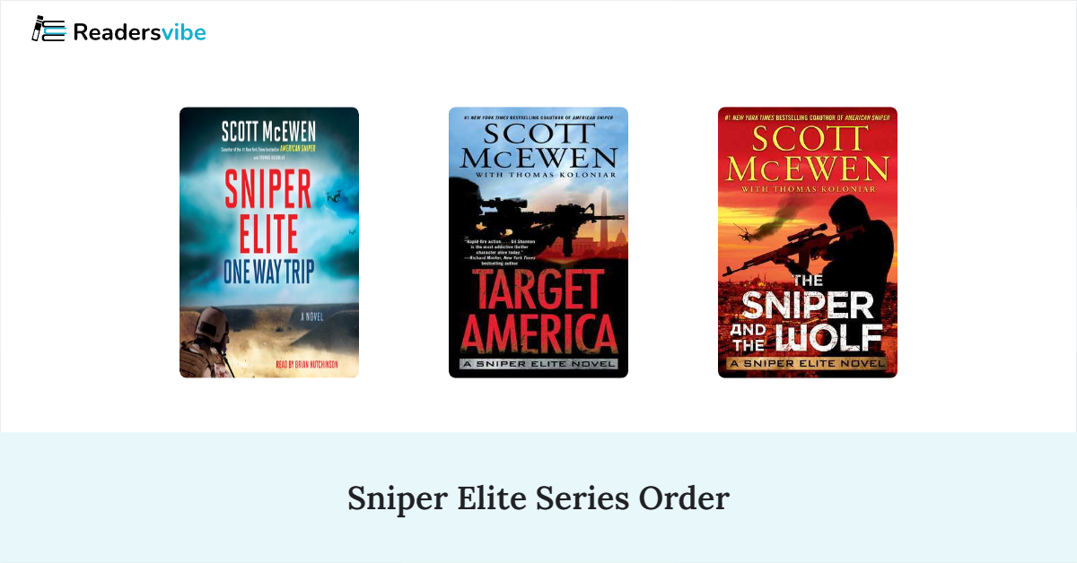 Sniper Elite Book Series In Order (4 Books)