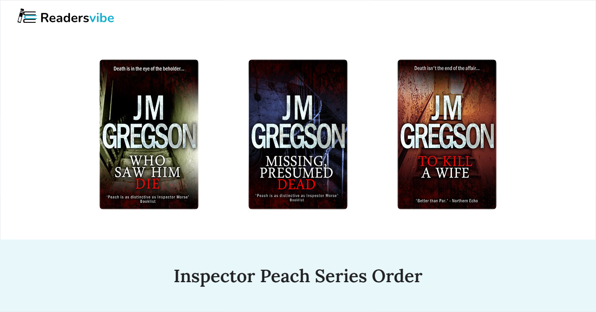 Inspector Peach Book Series In Order (19 Books)