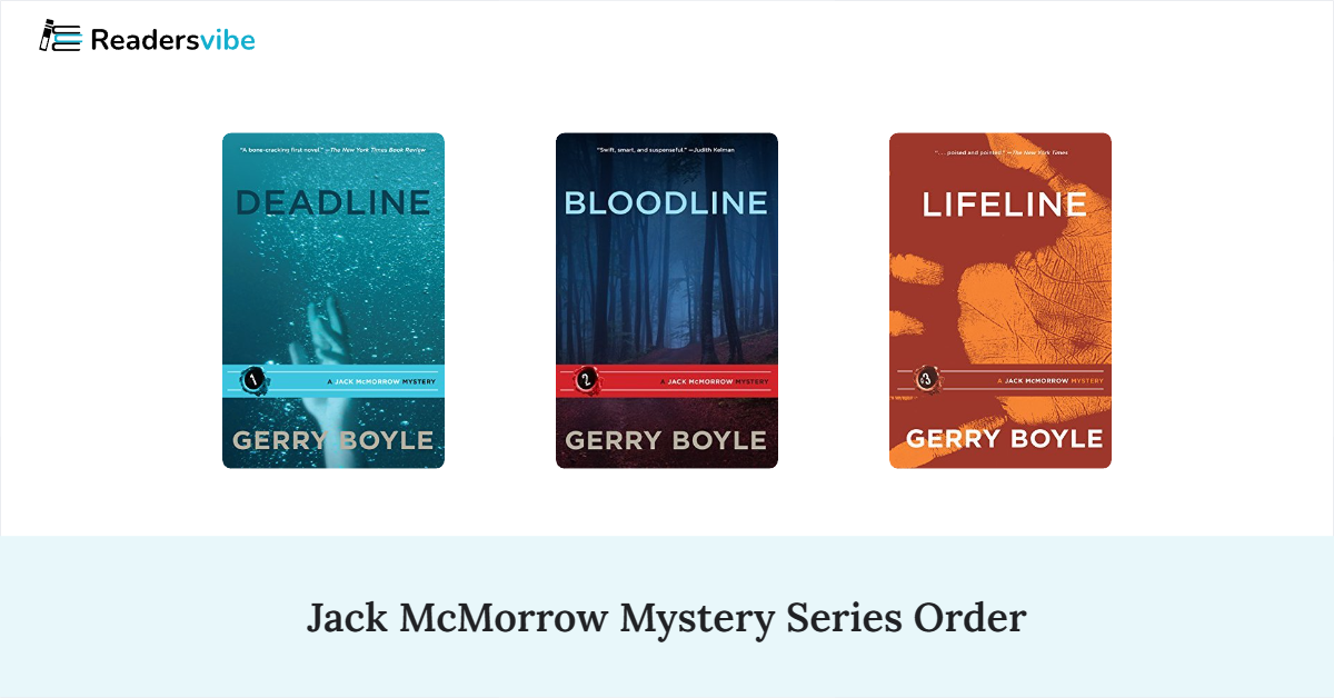 Jack McMorrow Mystery Book Series In Order (12 Books)