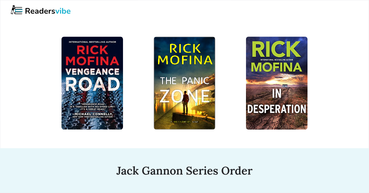Jack Gannon Book Series In Order (4 Books)