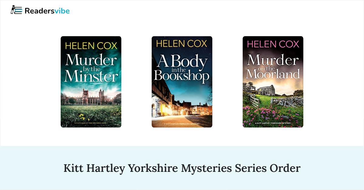 Kitt Hartley Yorkshire Mysteries Book Series In Order (6 Books)
