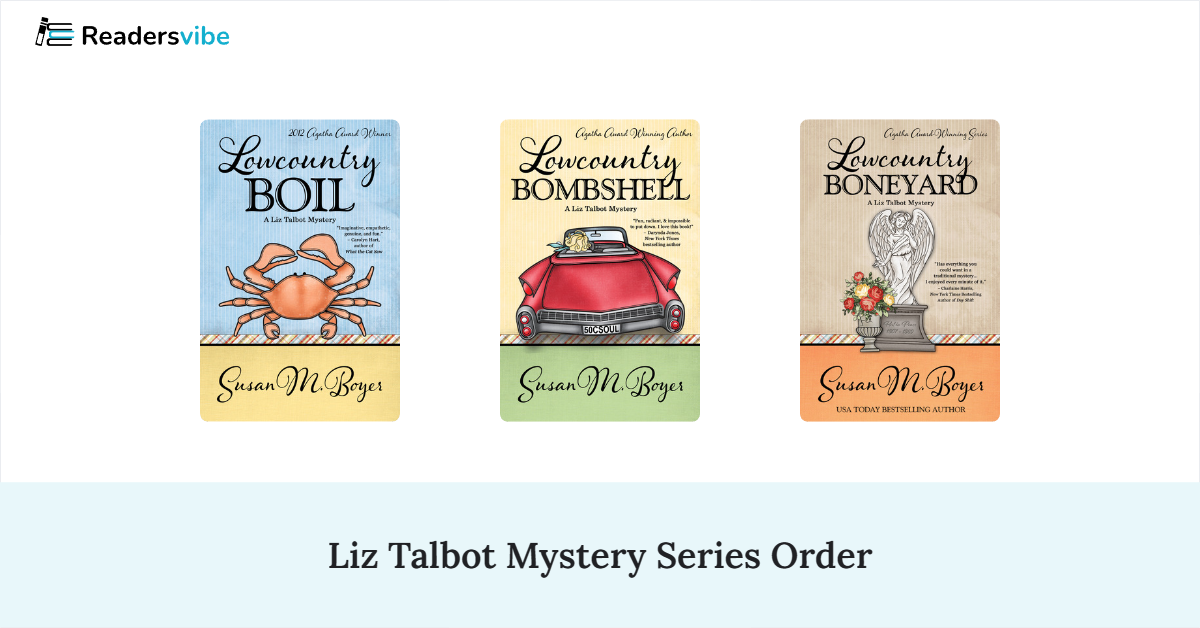 Liz Talbot Mystery Book Series In Order (11 Books)